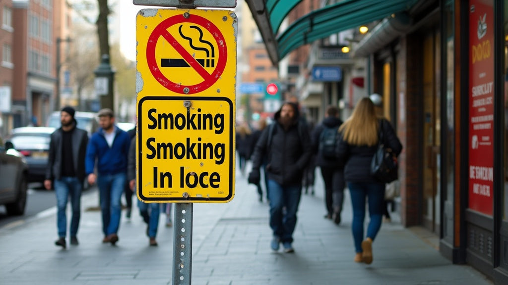 Thermoplastic Smoking Signs for Enhanced Safety and Outdoor Visibility ...
