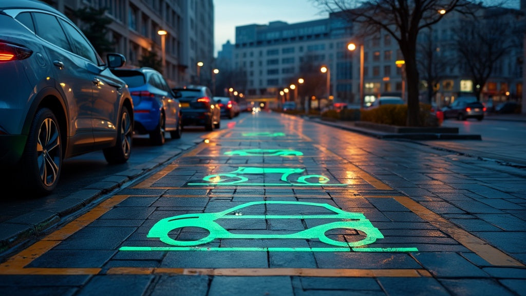 Tarmac Electric Vehicle Markings for Enhanced Safety and Visibility ...